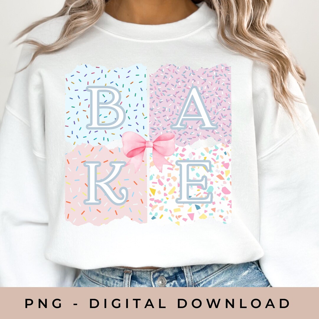 Baking Coquette PNG, Gift for Baker Soft Girl Era, Baked Goods ...