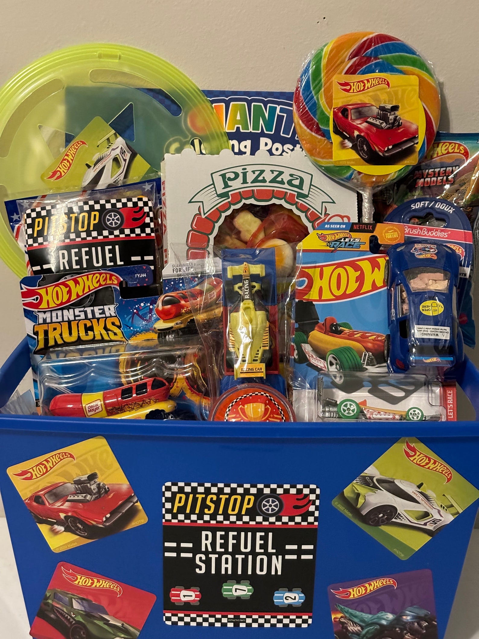 Hotwheel Gift Basket Set! - Etsy