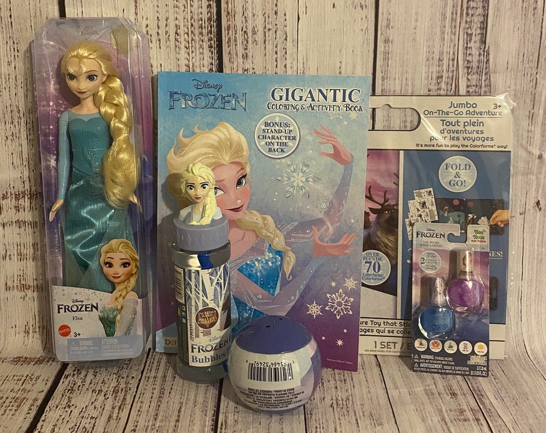 Mädchen Elsa & Frozen Malbuch und Bubble Set - Etsy.de