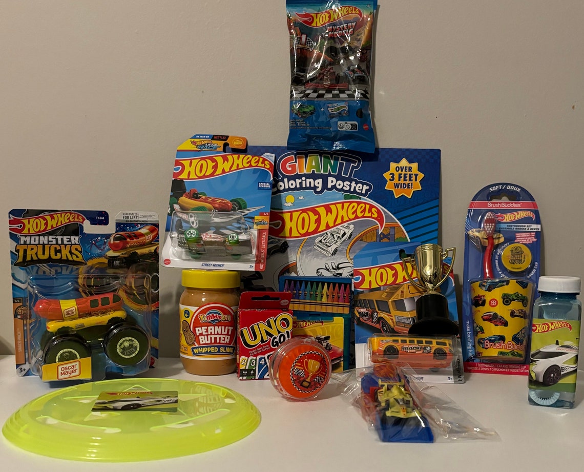 Hotwheel Gift Basket Set - Etsy