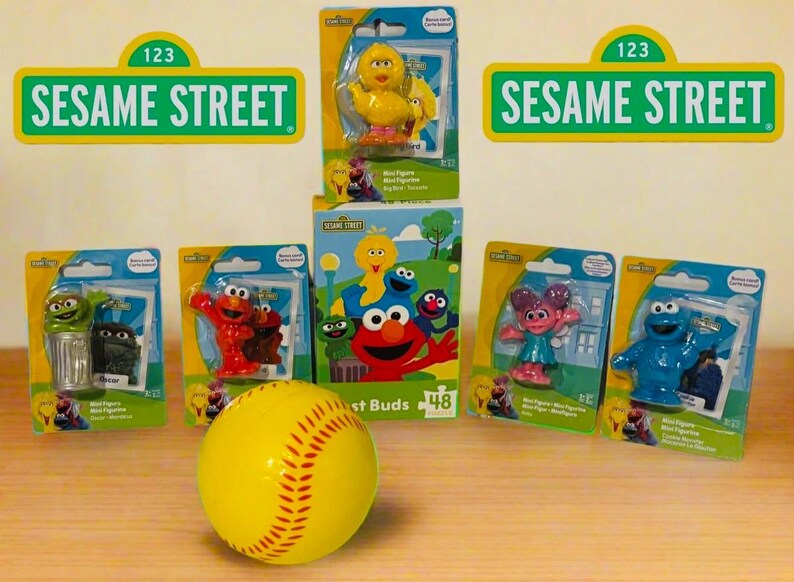 Sesame Street, Elmo and Cookie Monster Gift Bucket Sets! - Etsy