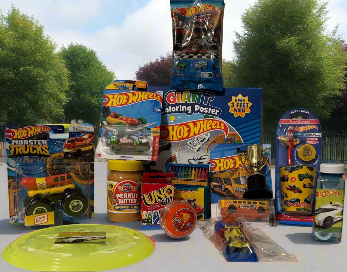 Hotwheel Gift Basket Set! - Etsy