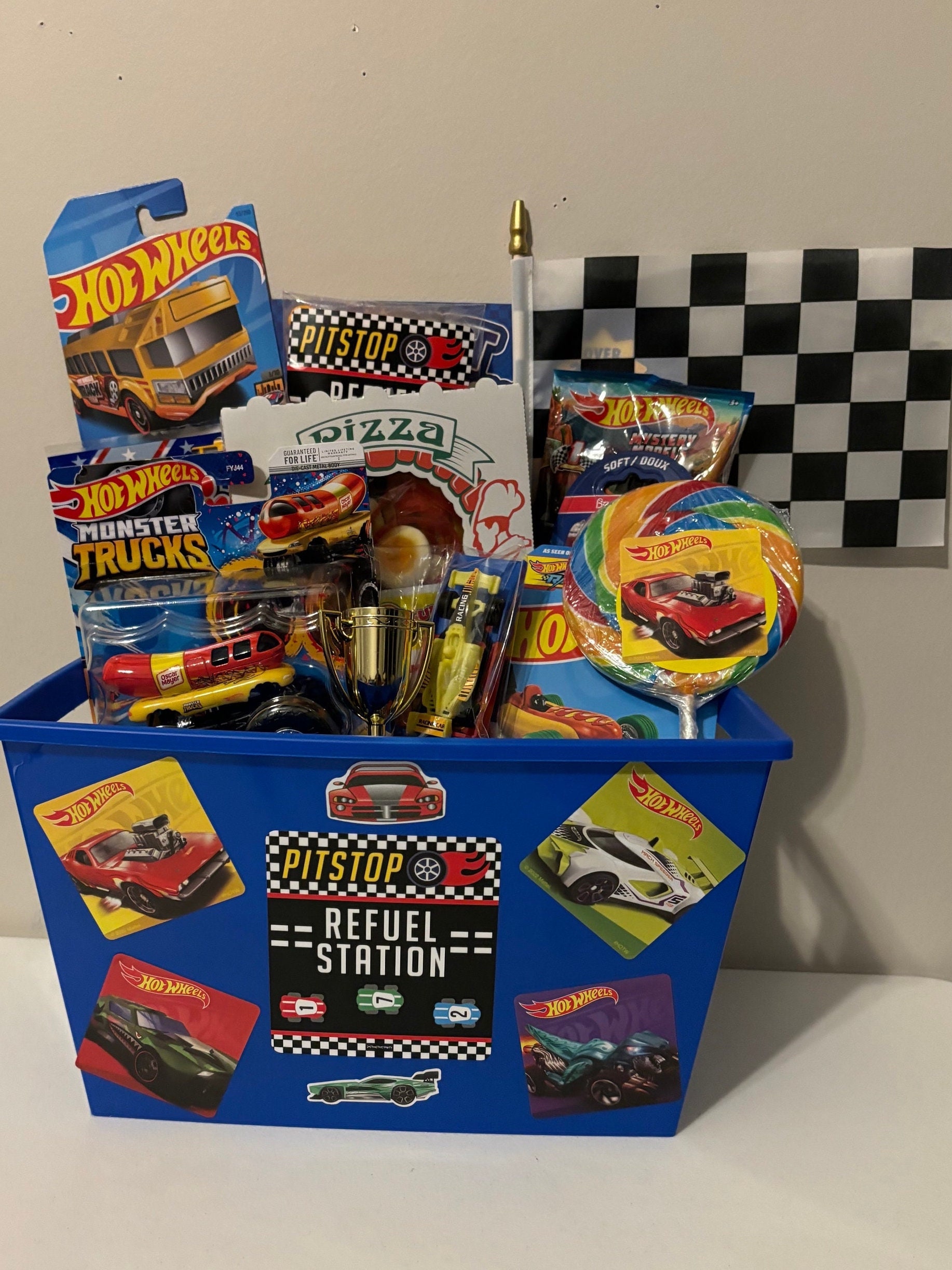 Hotwheel Gift Basket Set! - Etsy