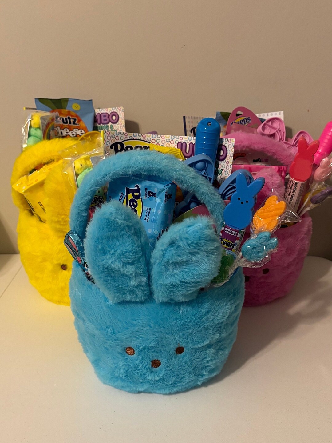 Peeps Plush Easter Baskets - Etsy