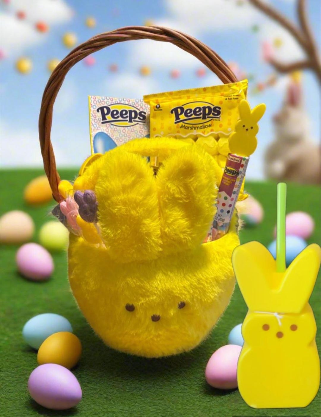 Peeps Plush Easter Fun Baskets! - Etsy