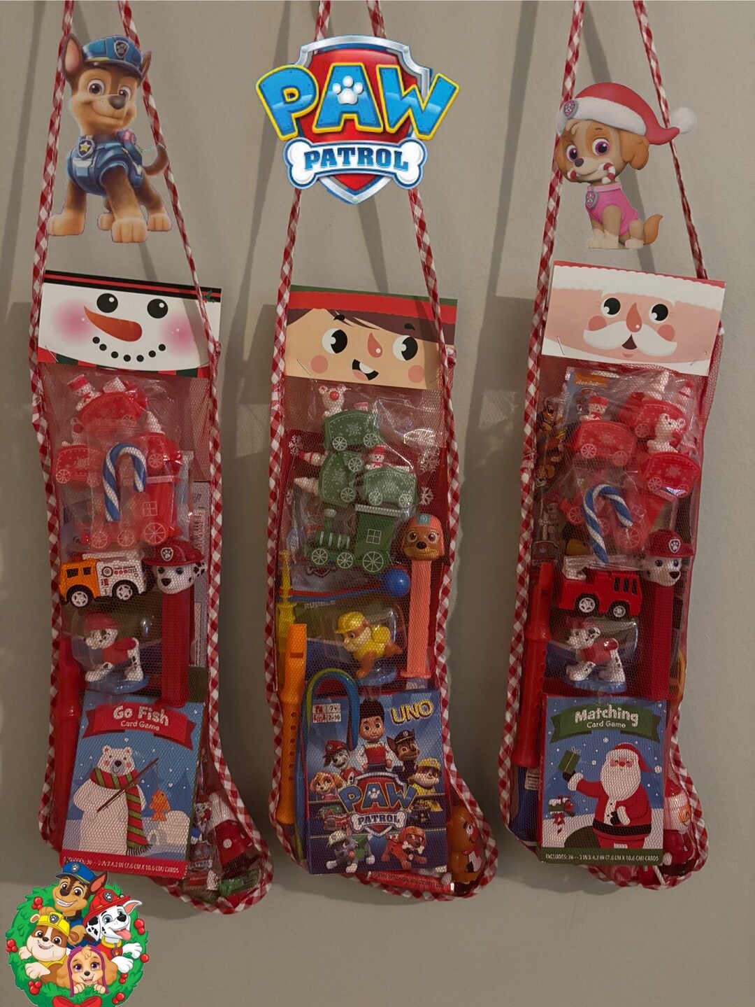 Paw Patrol Themed Christmas Stocking! - Etsy Canada