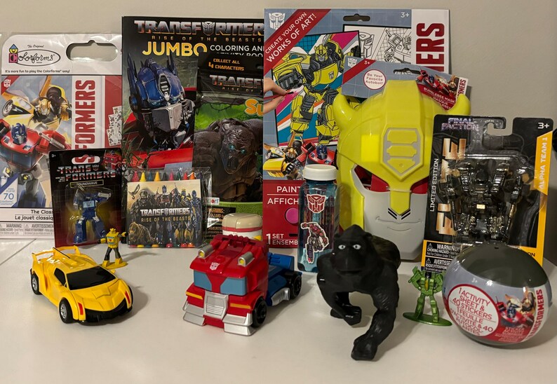 Kids Transformers Gift Set - Etsy