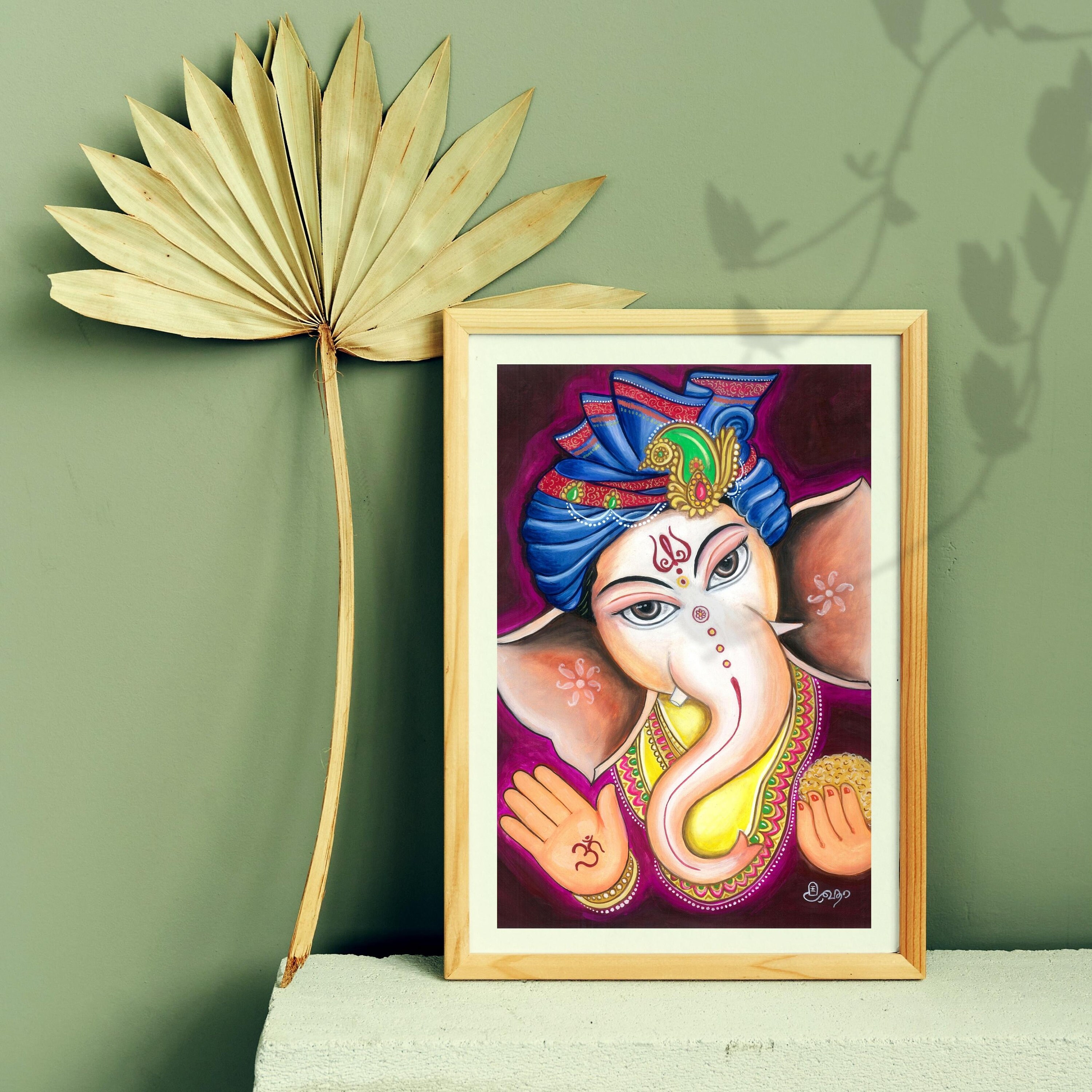 Ganesh Color Drawings