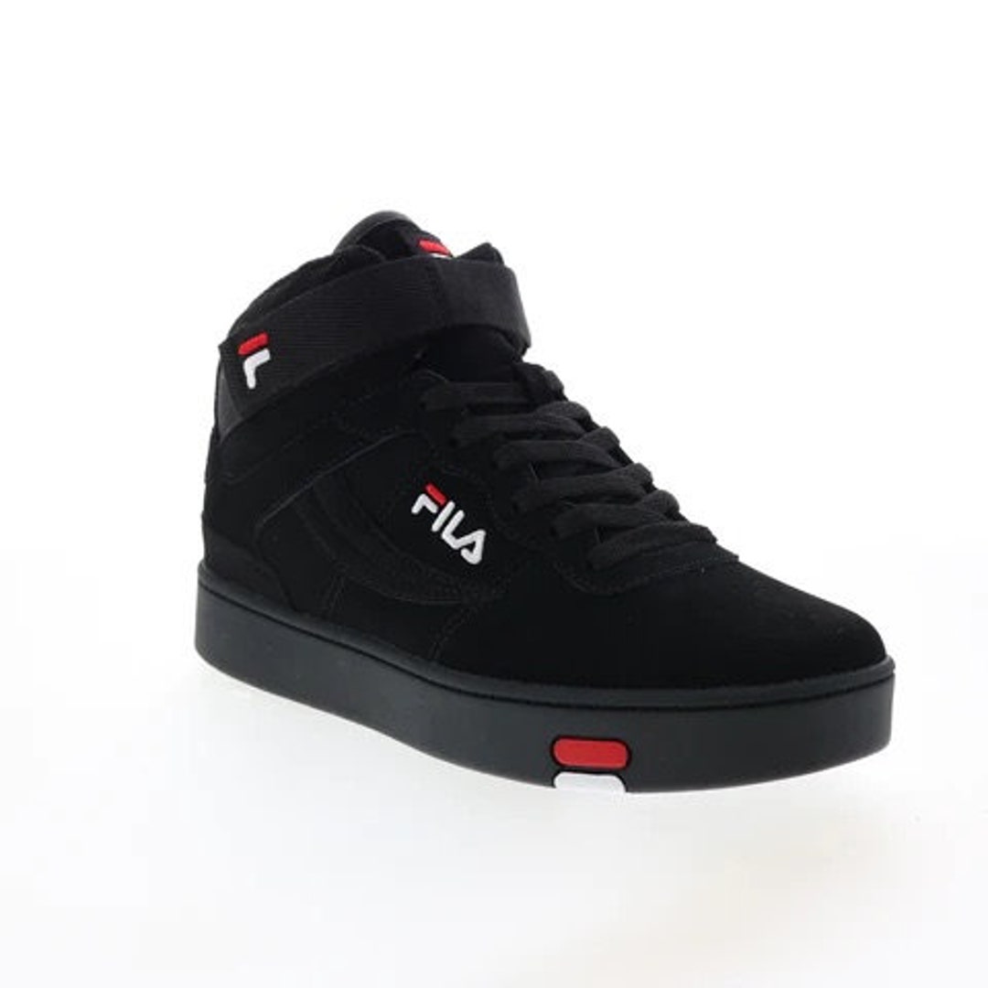 MEN'S V-10 LUX Black Suede Fila Sneakers - Etsy