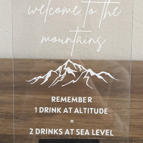 Mountain Wedding Welcome Sign Template Mountains Wedding - Etsy