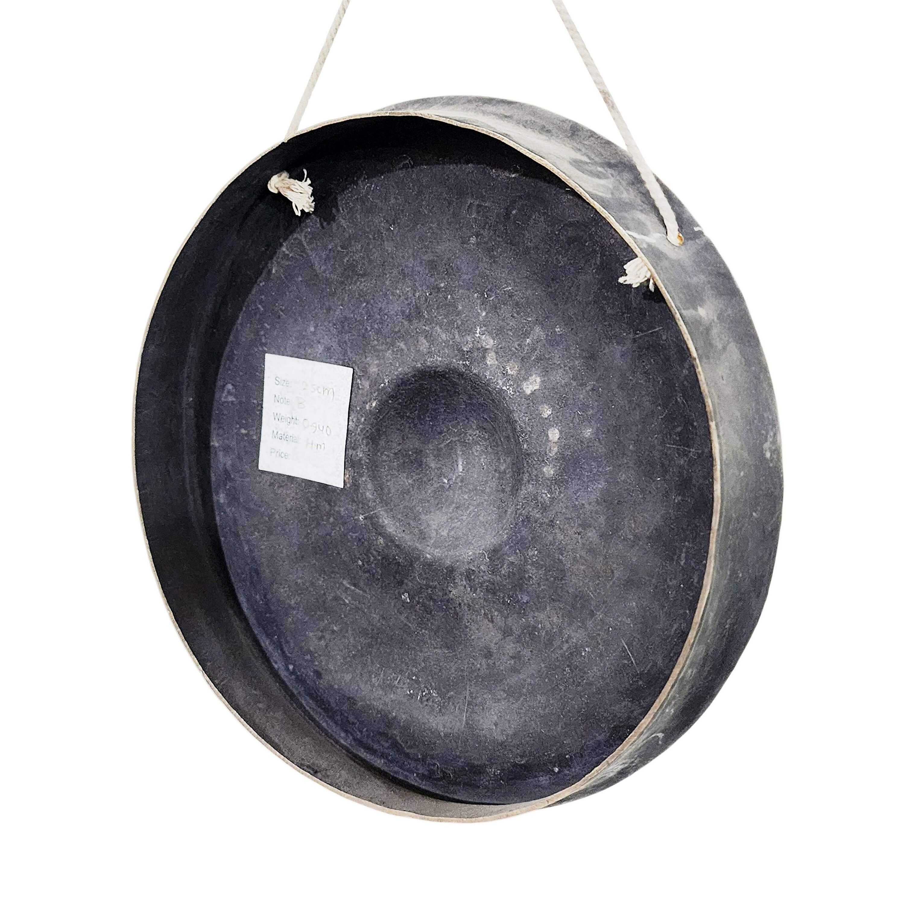 Hand Beaten Large Burmese Gong Nipple Gong With Flower Design - Etsy