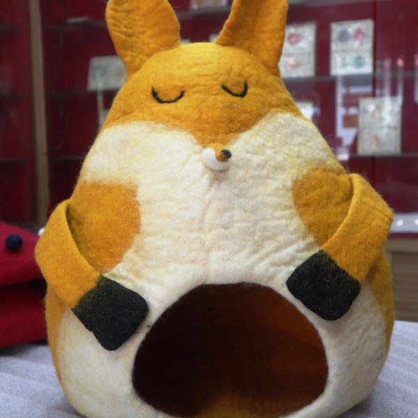 Wool Cat Cave - Etsy