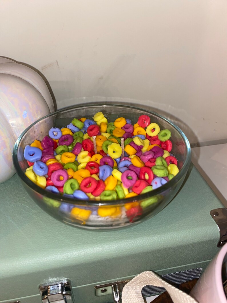 Large Froot Loops Candle Bowl - Etsy