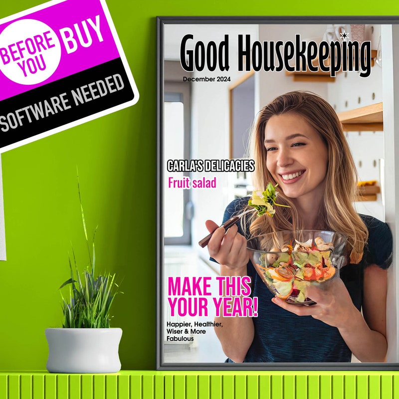 Good Housekeeping Cover - Etsy