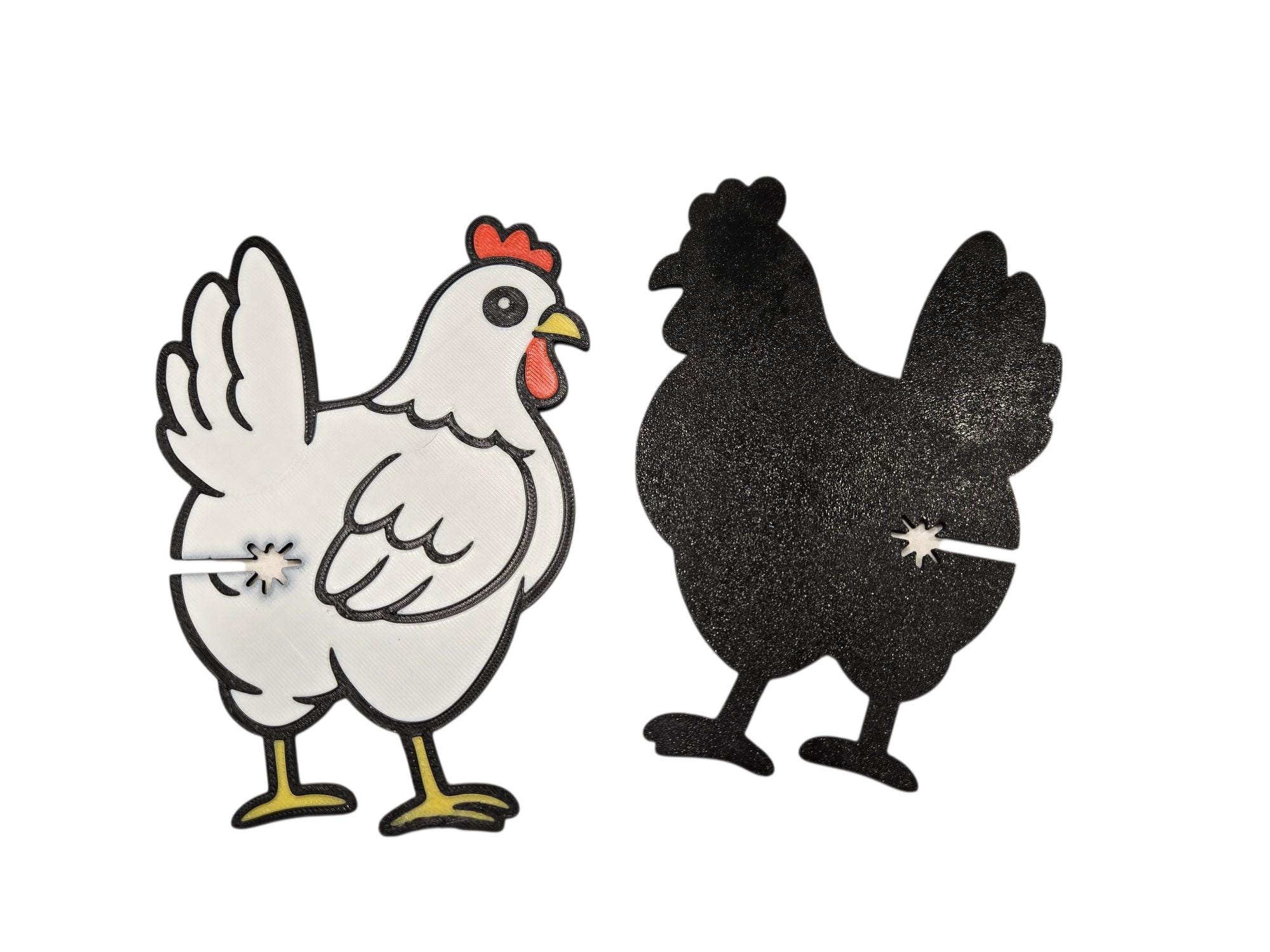 Funny Chicken Butt Bread Clip: 3D Printed Farmhouse Kitchen Accessory ...
