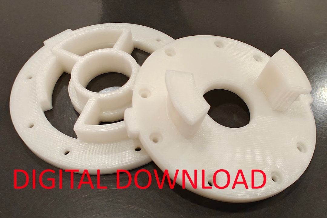 DIGITAL FILE 12 Foot Skeleton Replacement Arm and Head Connectors ...