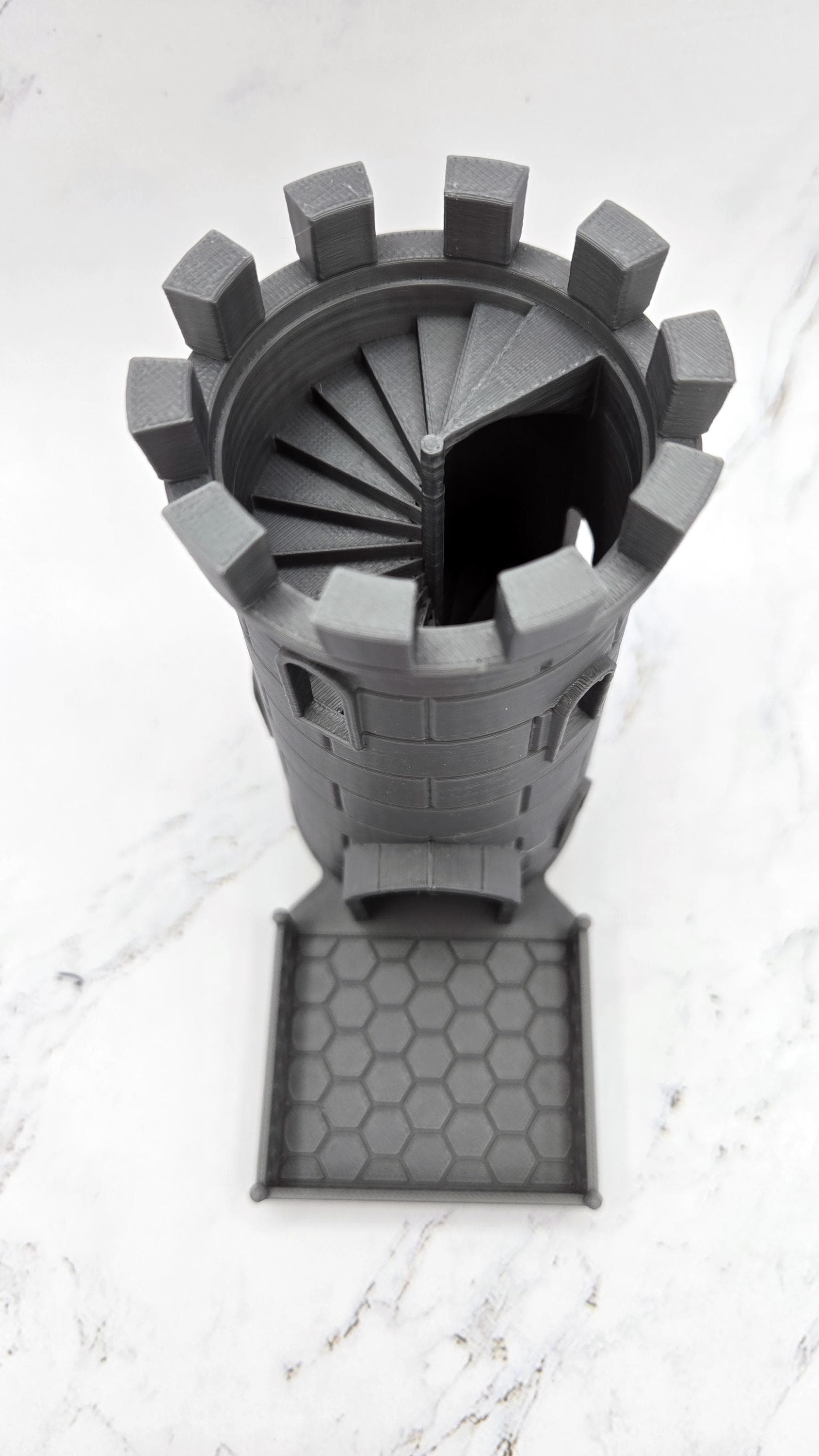 Castle Dice Tower: 3D Printed RPG Gaming Accessory - Etsy