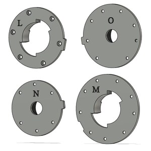 DIGITAL FILE | 9 Foot Murderous Maple Replacement Arm Connectors | Home ...