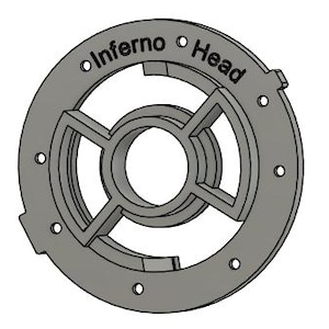 12 Foot Inferno Pumpkin Replacement Head and Arm Connectors | Home ...