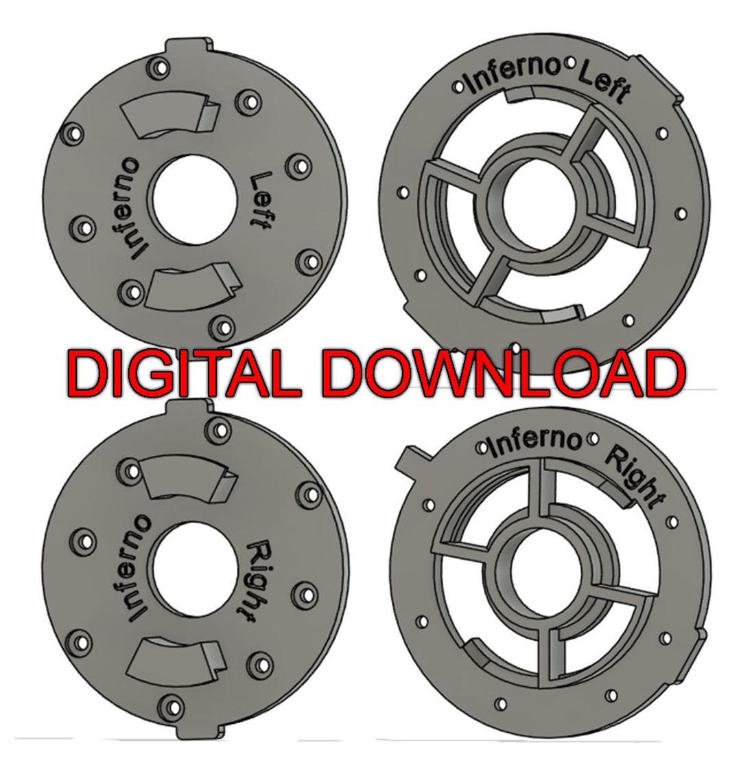 DIGITAL FILE 12 Foot Inferno Replacement Arm Connectors | Home Depot ...