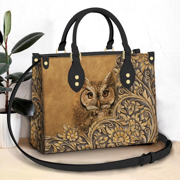 Leather Owl Purse - Etsy