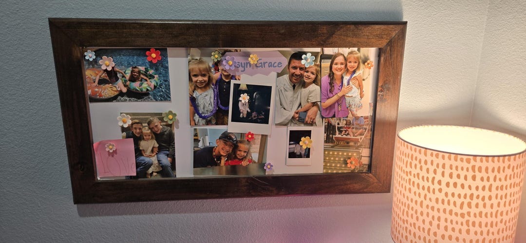 Magnetic Board. Magnetic Framed Display: Art, Pictures, Awards - Etsy