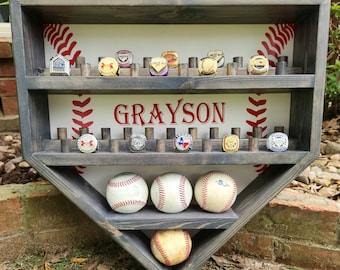 The mvp Tournament Ring Holder Baseball / Softball holds 13-18 Rings ...