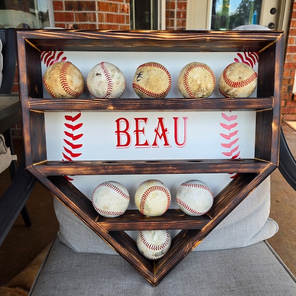 Baseball Display - Etsy