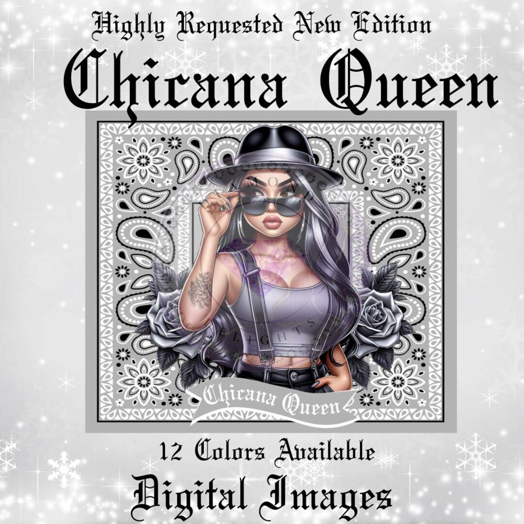 12 Chicana Queens Chicana Style - Etsy