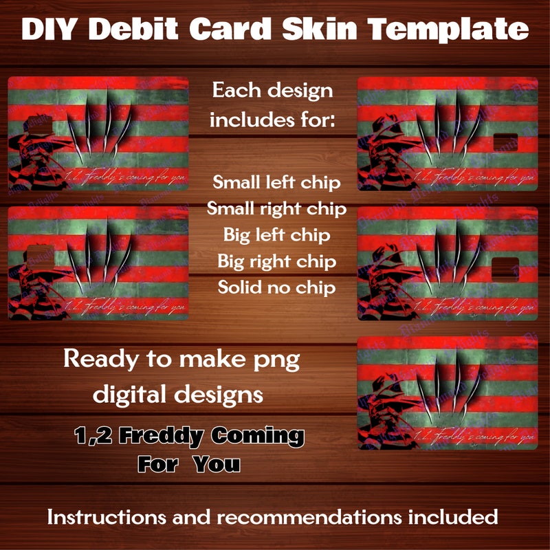 Debit Card Skins - Etsy