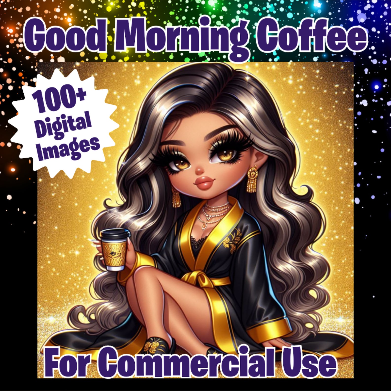 100+ Good Morning Coffee Diva Digital Images Png Tumbler Wrap Tshirt ...
