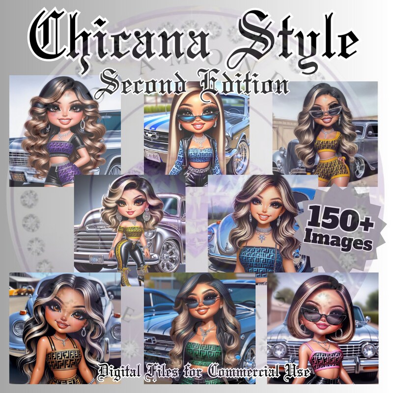 Chicana Art Png - Etsy