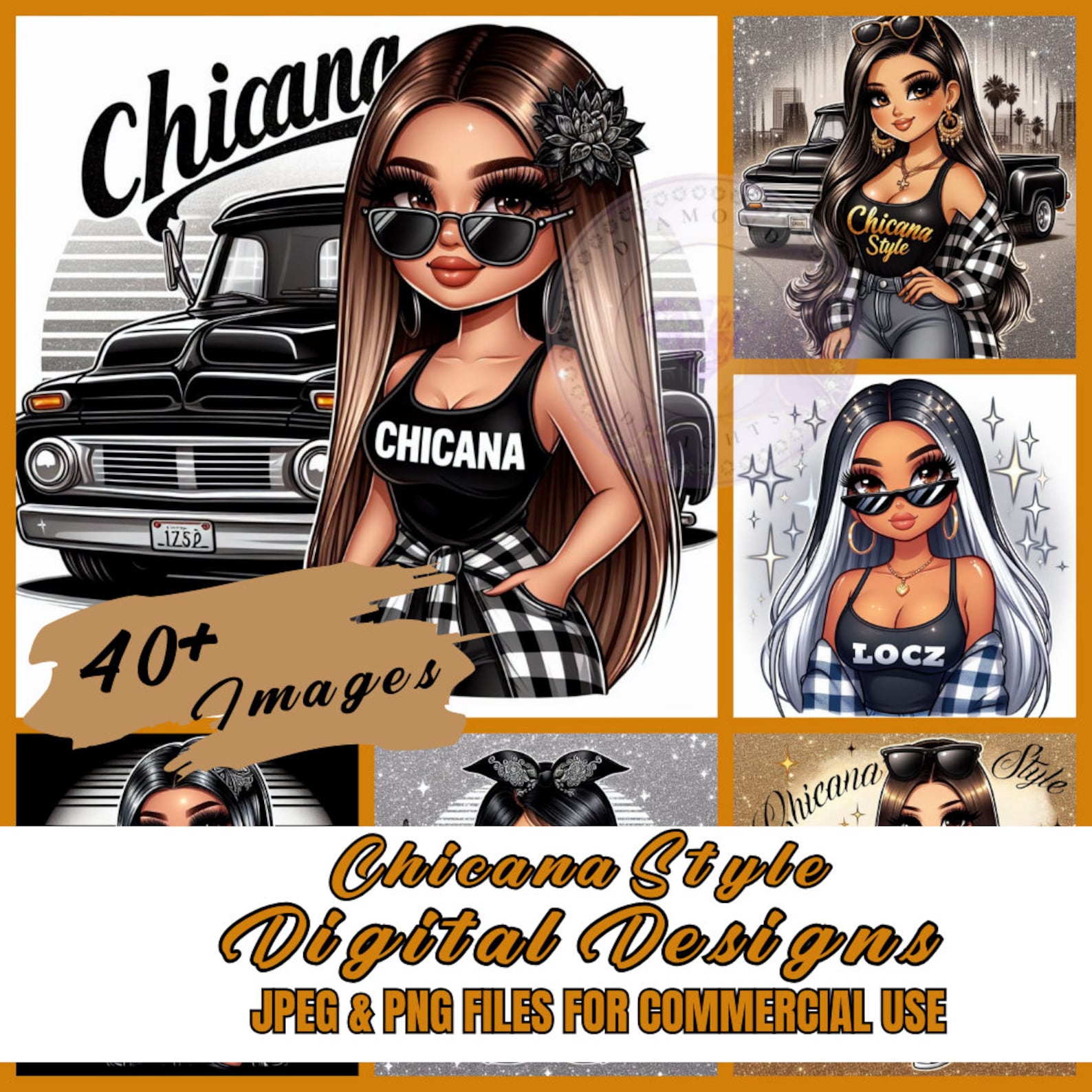 Chicana Style Designs - Etsy