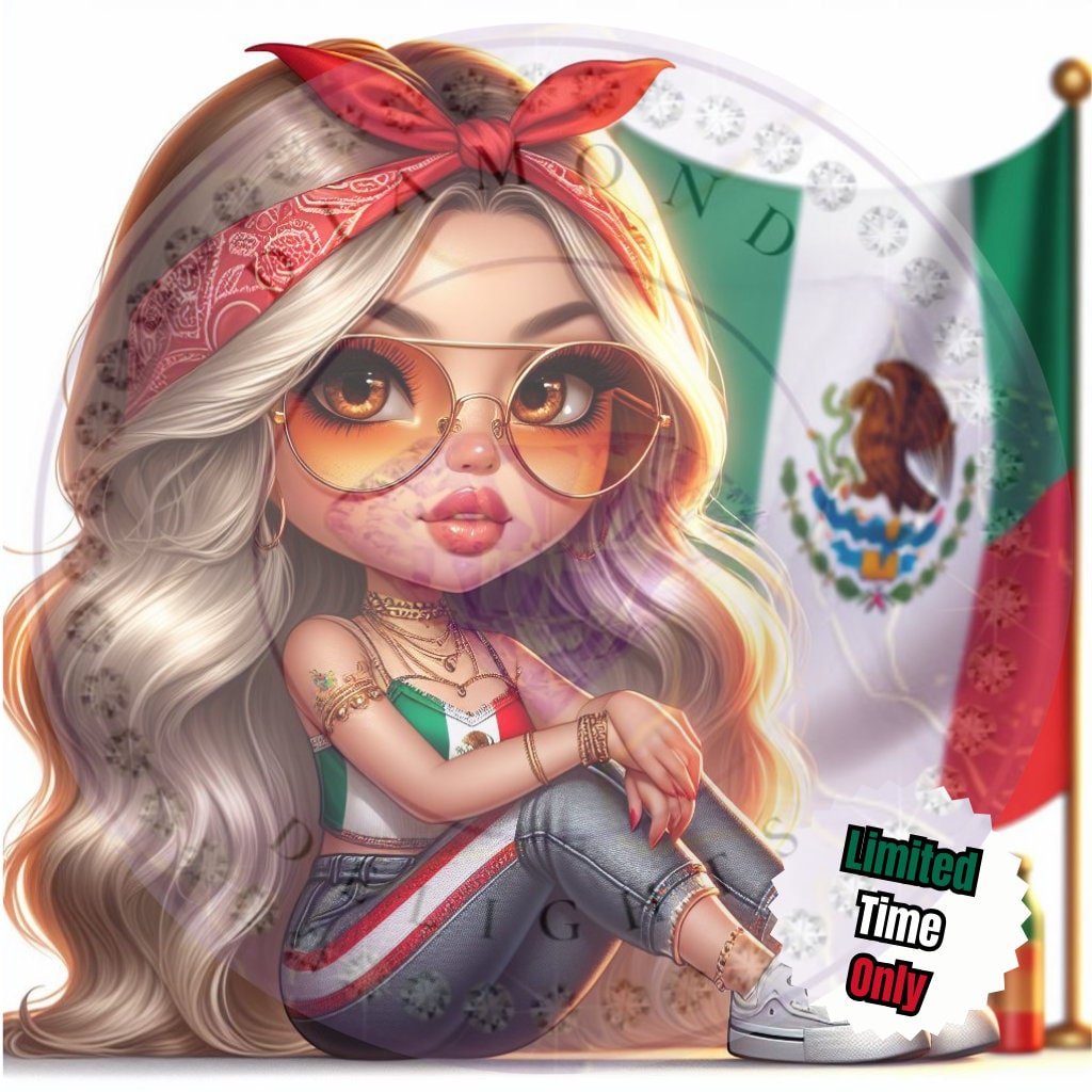 Mexican Pride Latina Digital Images - Etsy
