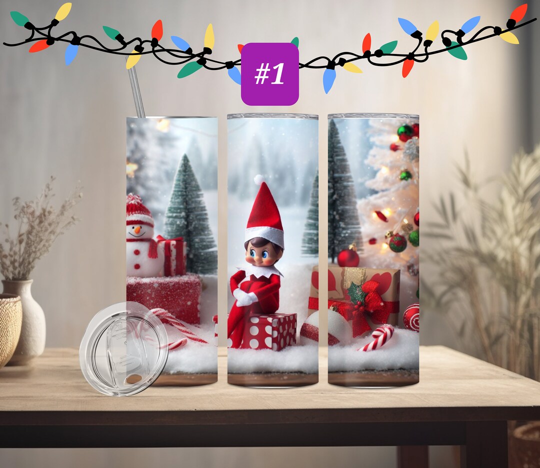 Elf Tumbler Wraps. Png and Jpeg Included 14 Total Wraps - Etsy