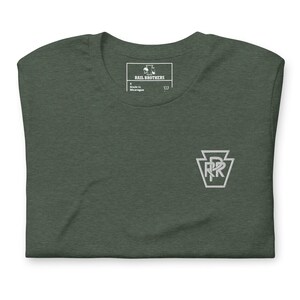 Pennsylvania Railroad PRR Logo + GG1 Train Shirt – Embroidered ...