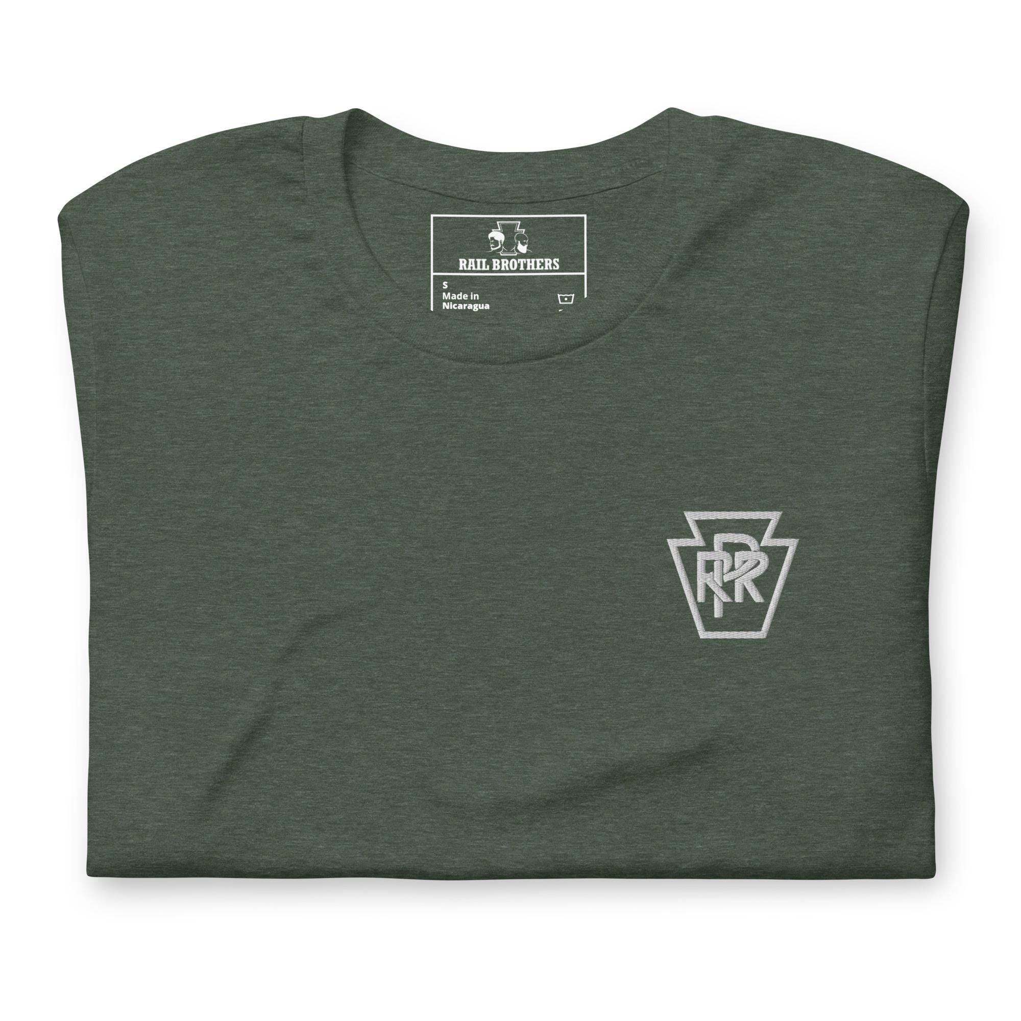 Pennsylvania Railroad PRR Logo + GG1 Train Shirt – Embroidered ...