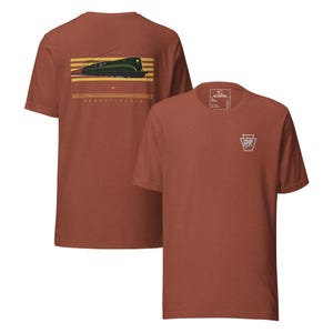 Pennsylvania Railroad PRR Logo + GG1 Train Shirt – Embroidered ...