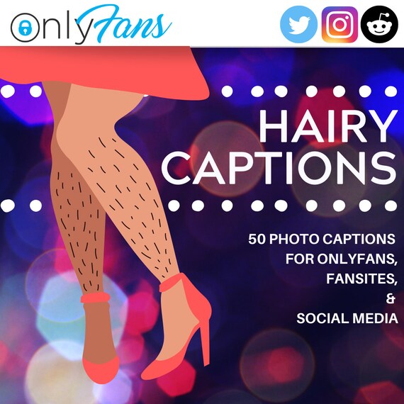 50 Hairy Natural Bush Armpits Fuzzy Body Hair Captions for - Etsy