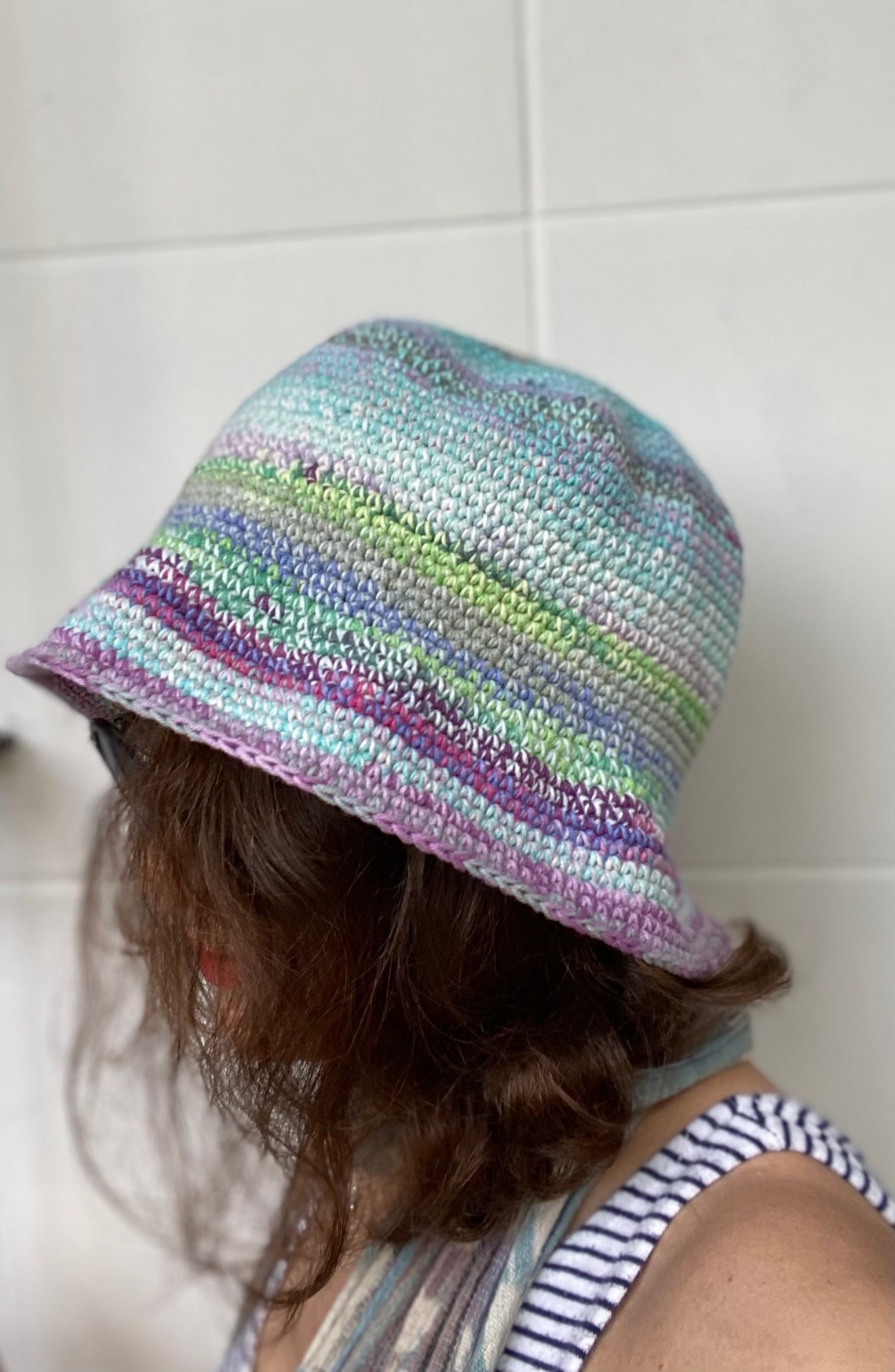 Extra Large Bucket Hat, Crochet Bucket Hat Men, Women Bucket Hat ...