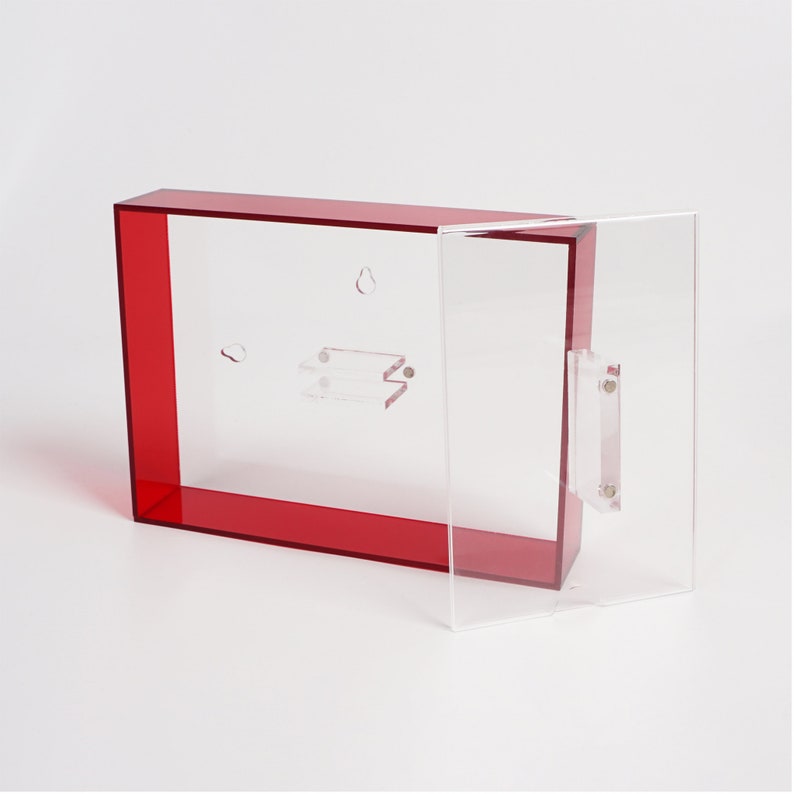 Double Acrylic Floating Frame Neon Frame Colorful Diy - Etsy Australia