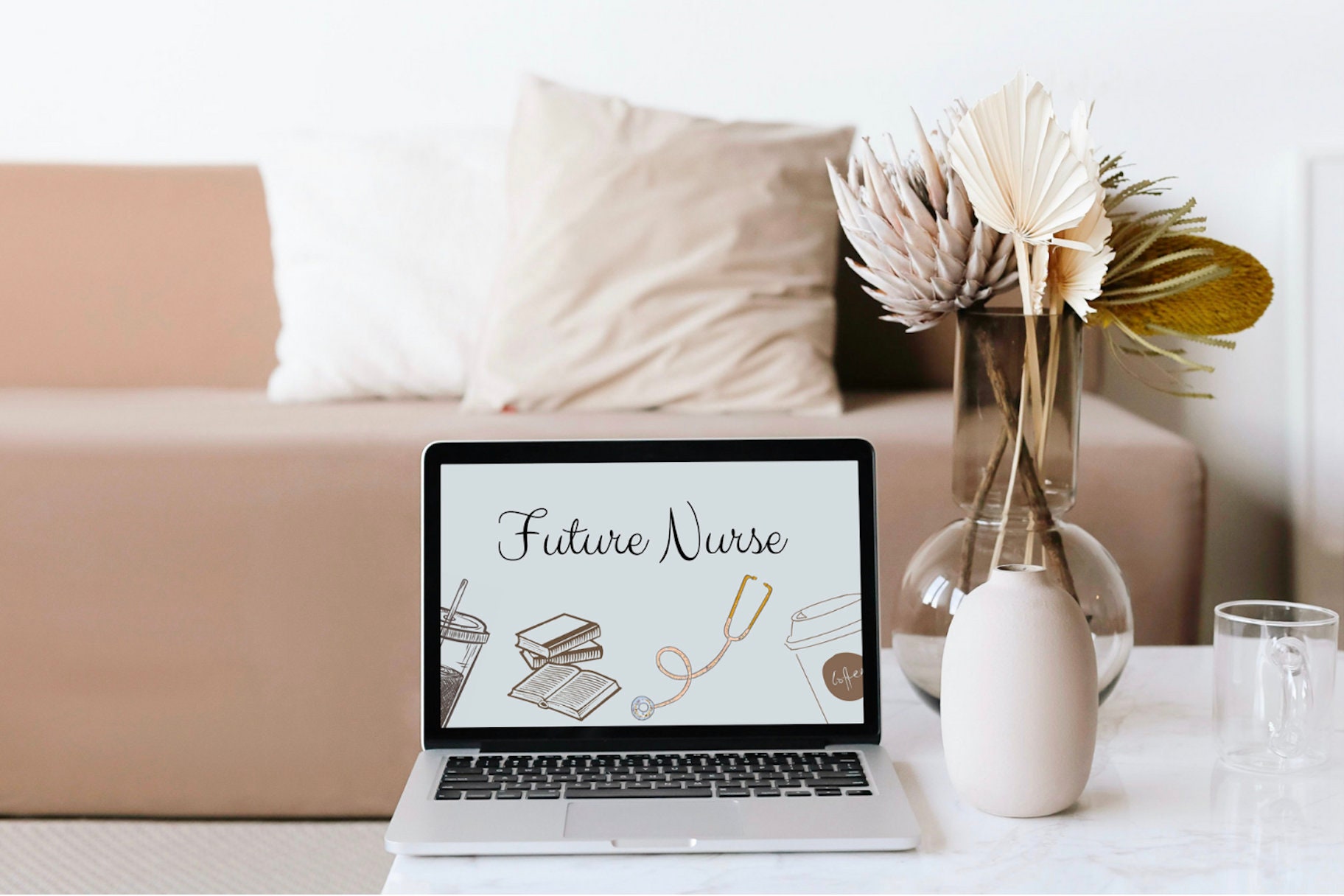FUTURE NURSE Wallpaper, Desktop and Laptop Neutral Wallpapers, Nursing ...