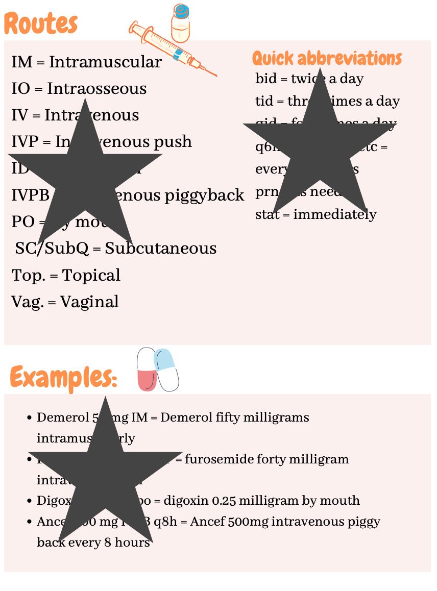 Medication Dosage Calculation Nursing Study Guide, PDF, Download ...