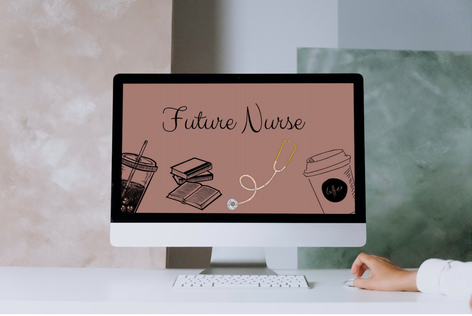 FUTURE NURSE Wallpaper, Desktop and Laptop Neutral Wallpapers, Nursing ...