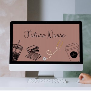FUTURE NURSE Wallpaper, Desktop and Laptop Neutral Wallpapers, Nursing ...