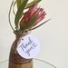 Printable Circle Thank You Gift Tag | Digital Download | Simple Modern ...