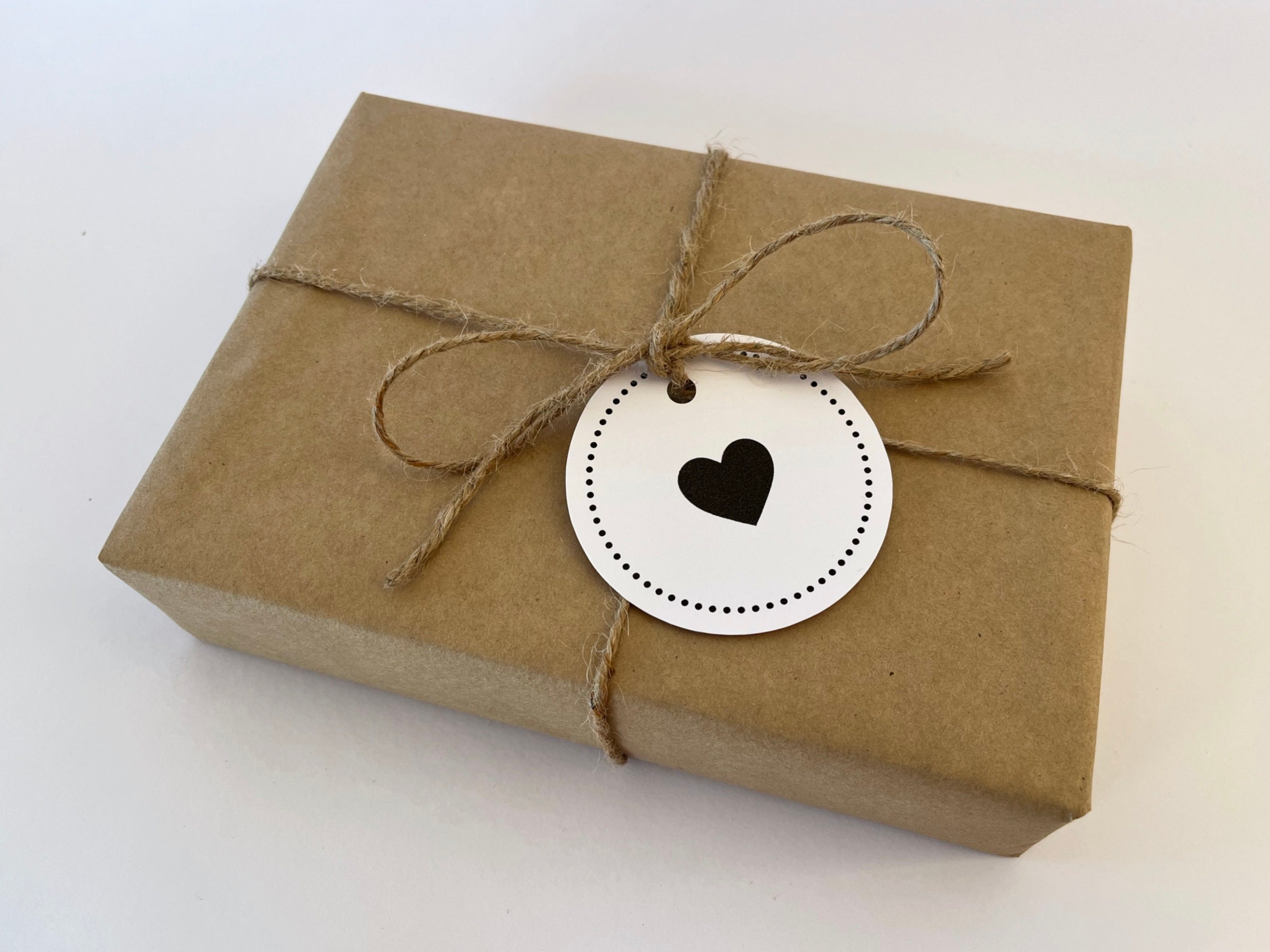 Printable Heart Gift Tag Digital Download Circle Swing Tag Any Occasion ...