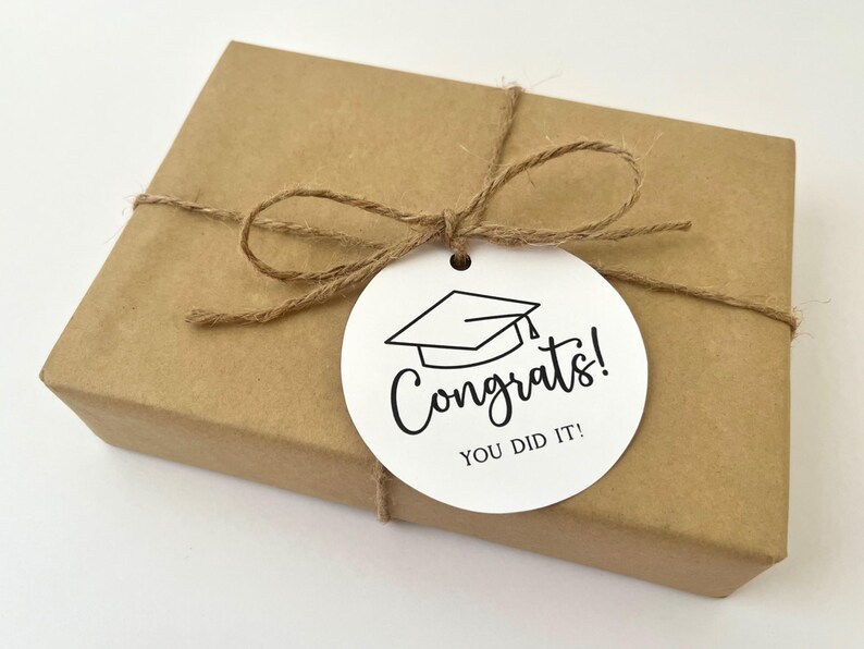Printable Graduation Gift Tag | Digital Download | Congratulations ...