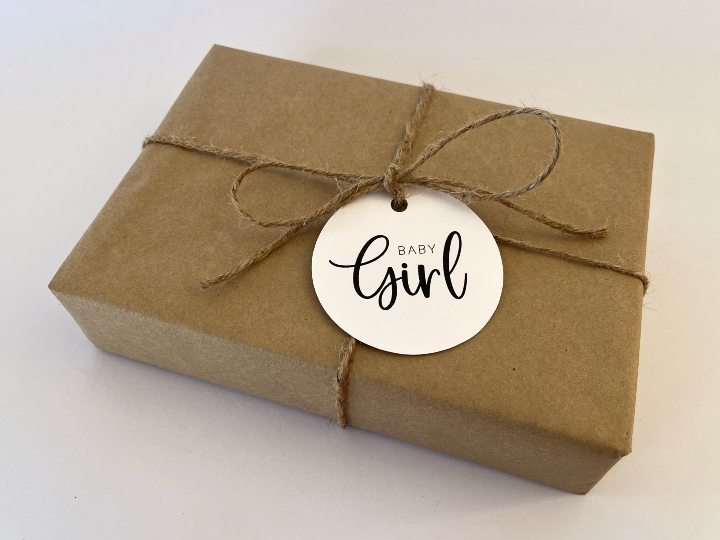 Printable Baby Girl Gift Tag | Digital Download | It’s a Girl | Baby ...