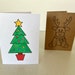Printable Colouring in Christmas Cards | Digital Download | 8 Cute ...
